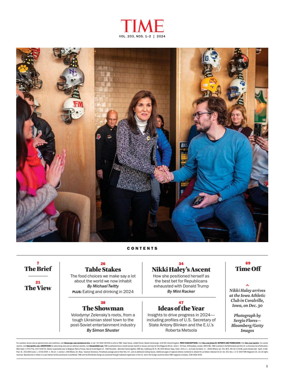 Time Magazine - 22-Jan-24 Back Issue