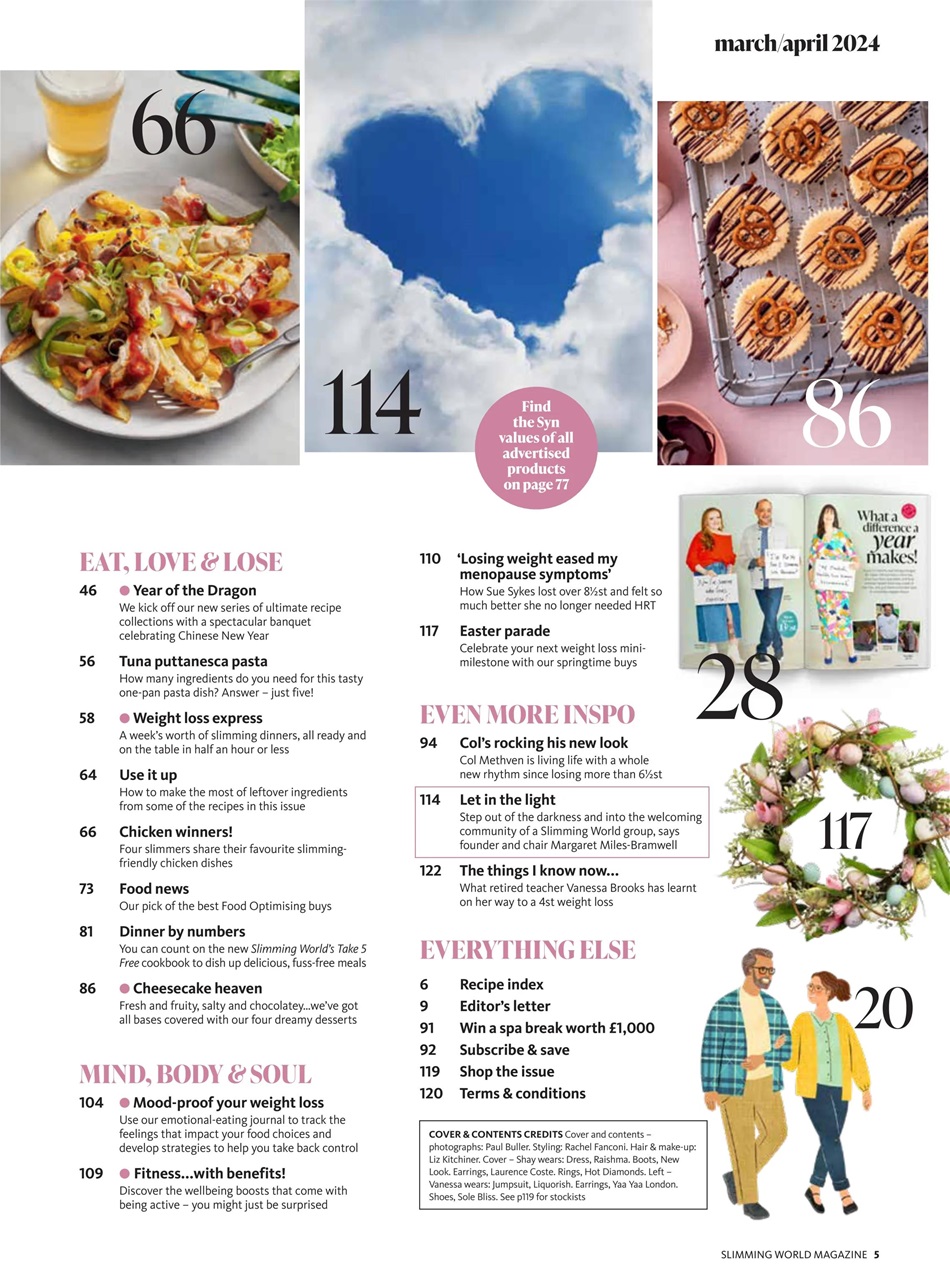 Slimming World Magazine - Mar/Apr 2024 Back Issue