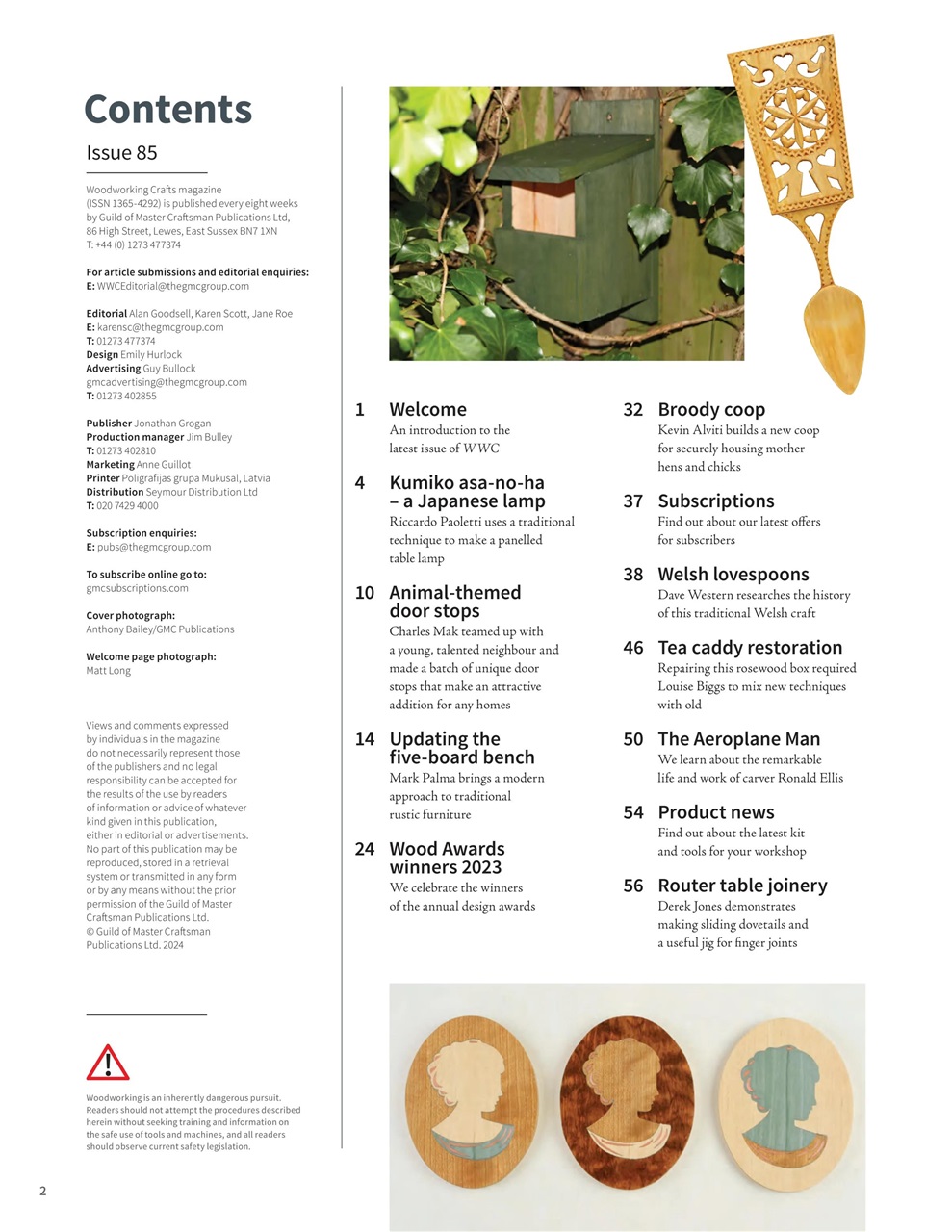 Woodworking Crafts Magazine - Issue 085 Back Issue