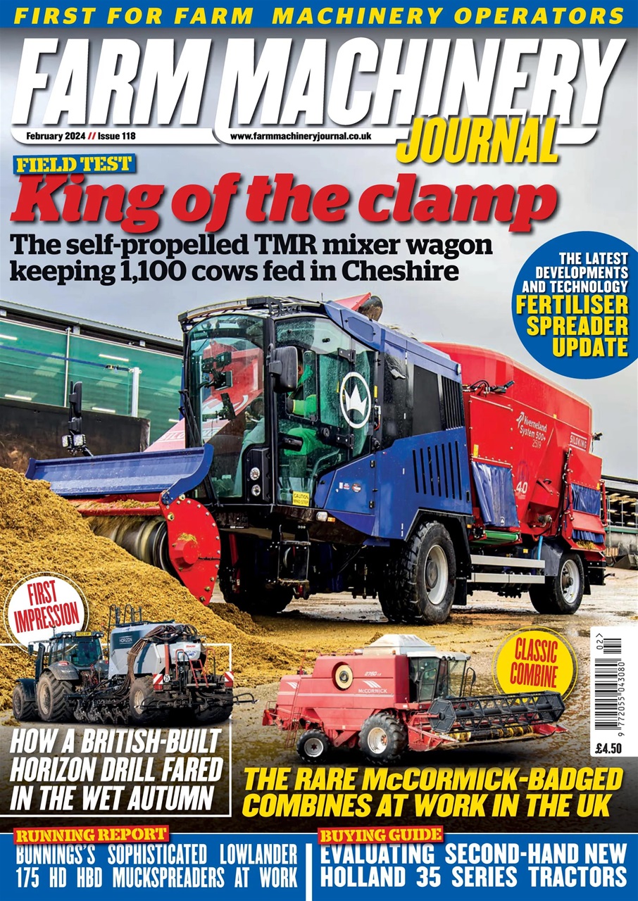 Farm Machinery Journal Magazine - February 2024 Back Issue