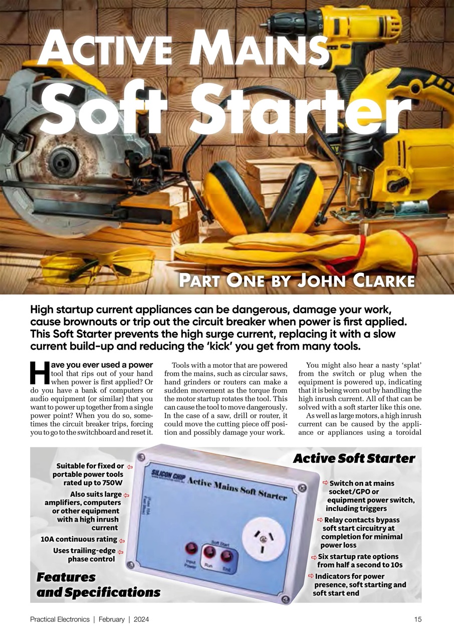 Practical Electronics Magazine - February 2024 Back Issue