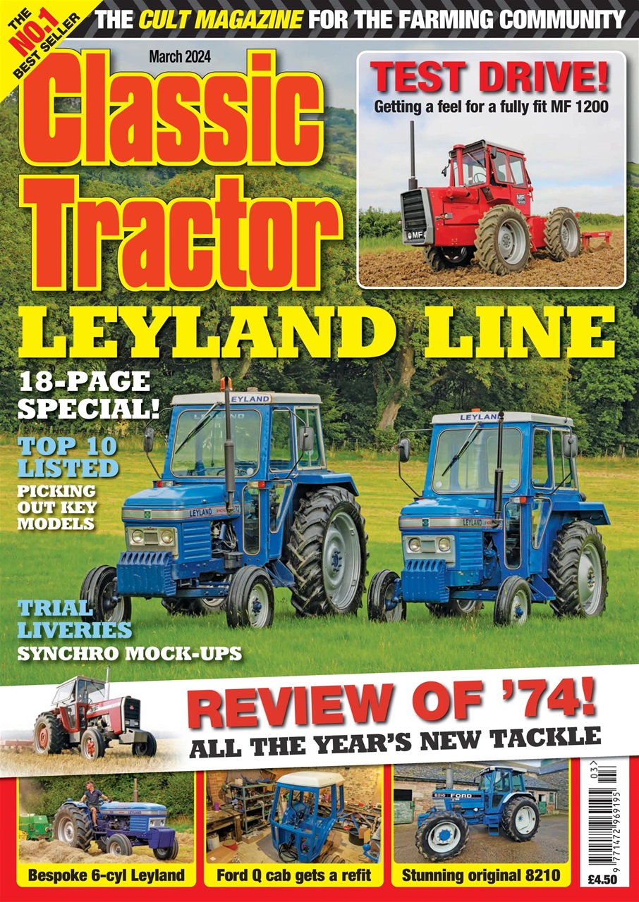 Classic Tractor Magazine - March 2024 Subscriptions | Pocketmags