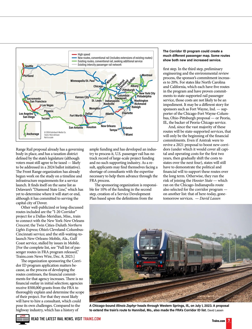 Trains Magazine Subscriptions and March 2024 Issue | Pocketmags