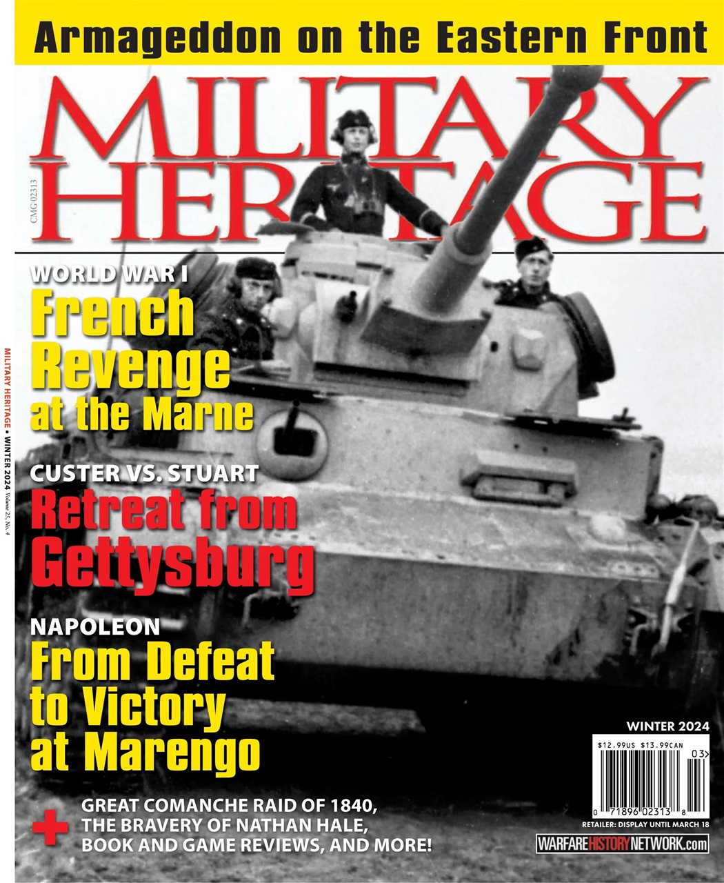 Military Heritage Magazine Subscriptions and Winter 2024 Issue | Pocketmags