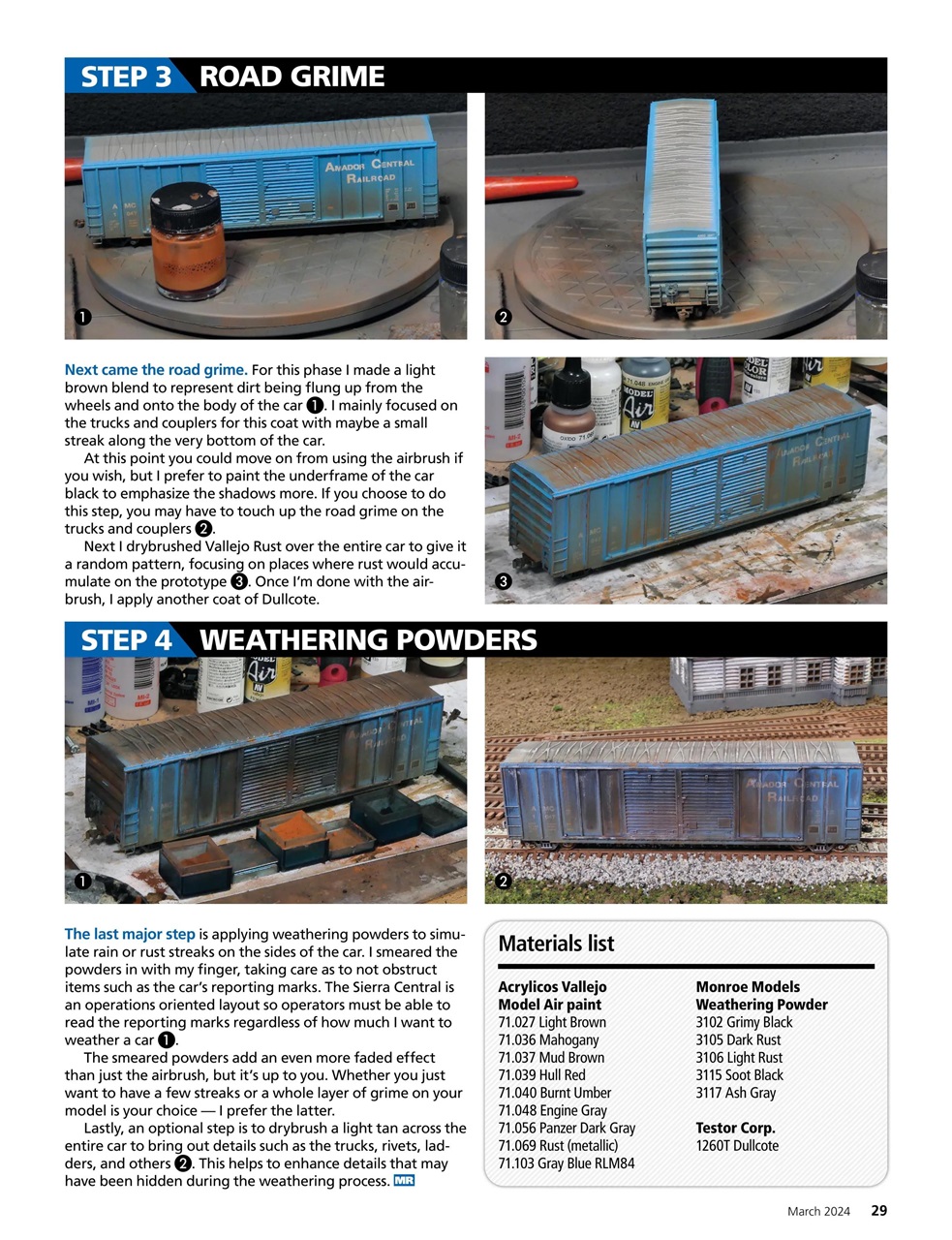 Model Railroader Magazine - March 2024 Back Issue