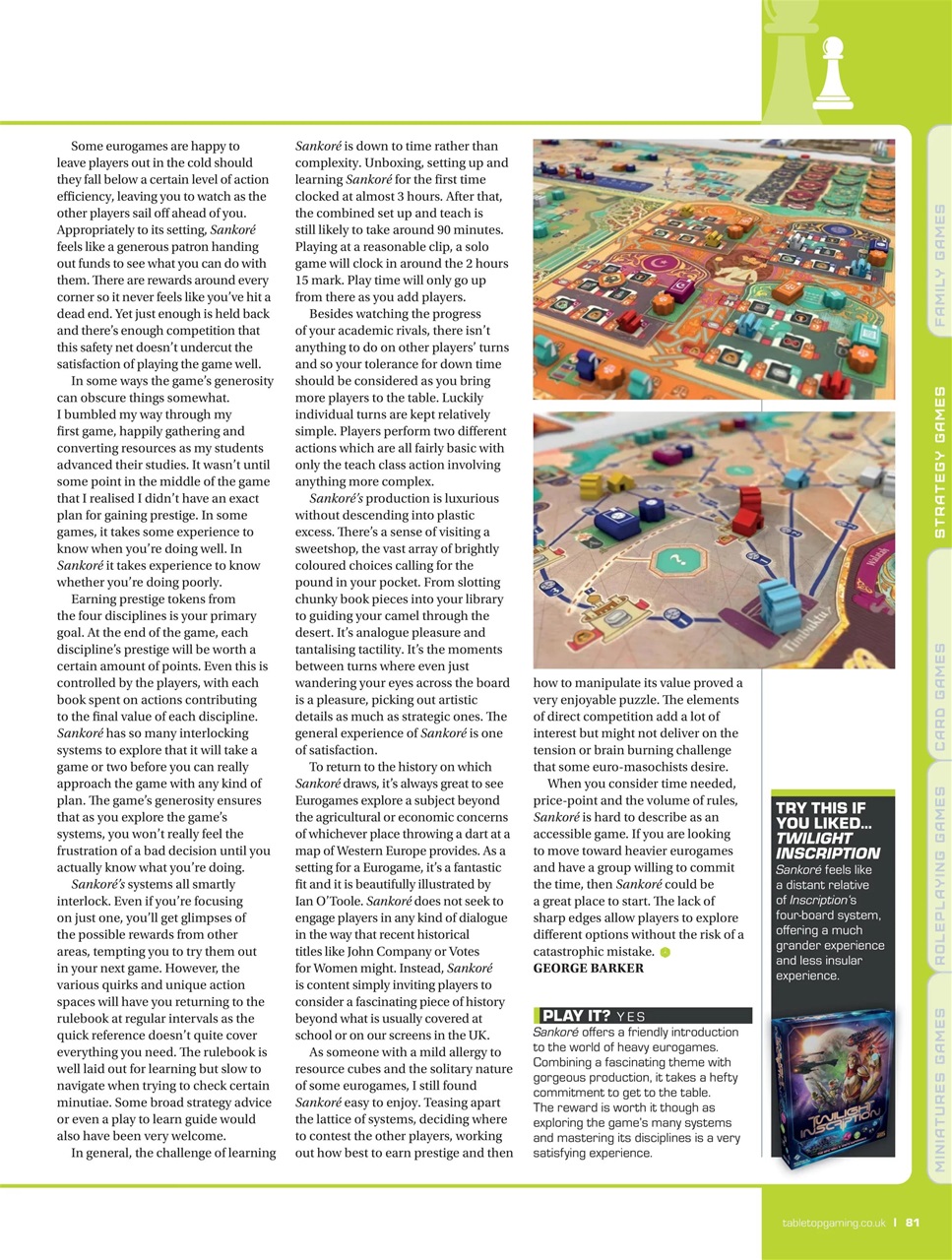 Tabletop Gaming Magazine - February 2024 [#87] Back Issue