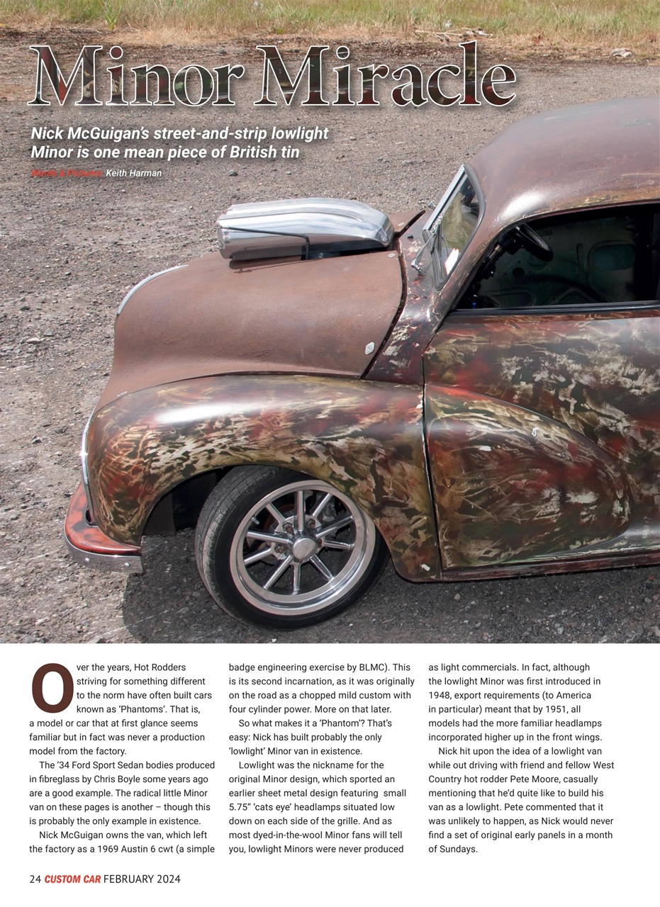 Custom Car Magazine - February 2024 Subscriptions | Pocketmags