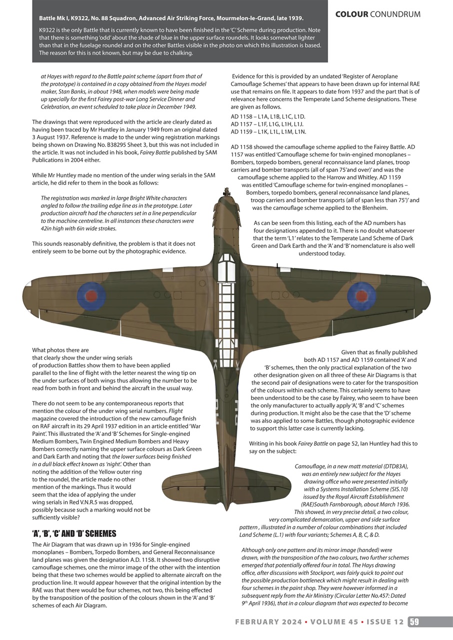 Scale Aircraft Modelling Magazine - February 2024 Retour à l'édition ...