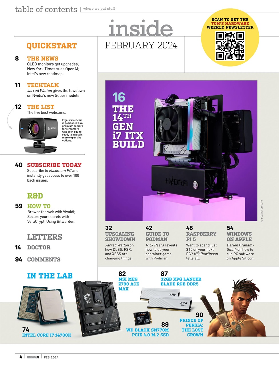 Maximum PC Magazine Subscriptions and February 2024 Issue | Pocketmags