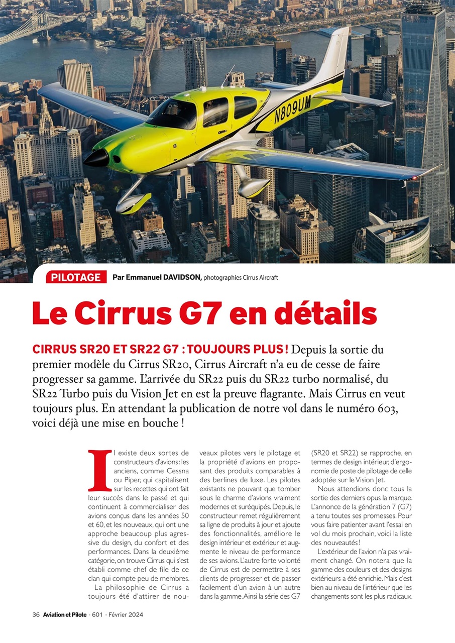 Aviation et Pilote Magazine - Février 2024 Vorige editie