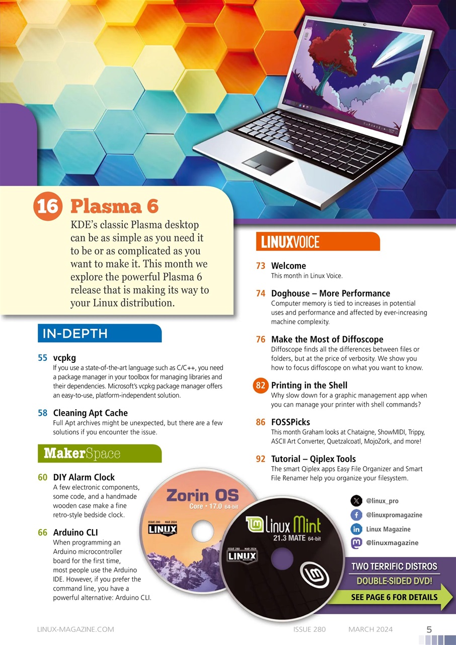 Linux Magazine - March 2024 Subscriptions | Pocketmags