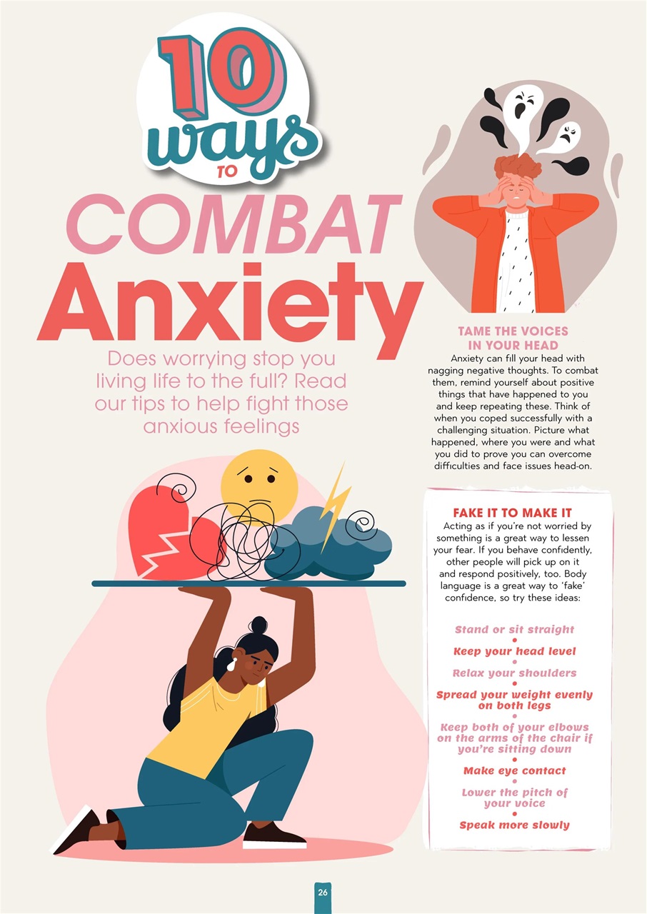 Lifestyle Bookazine - Anti-Anxiety For Teens First Edition Back Issue