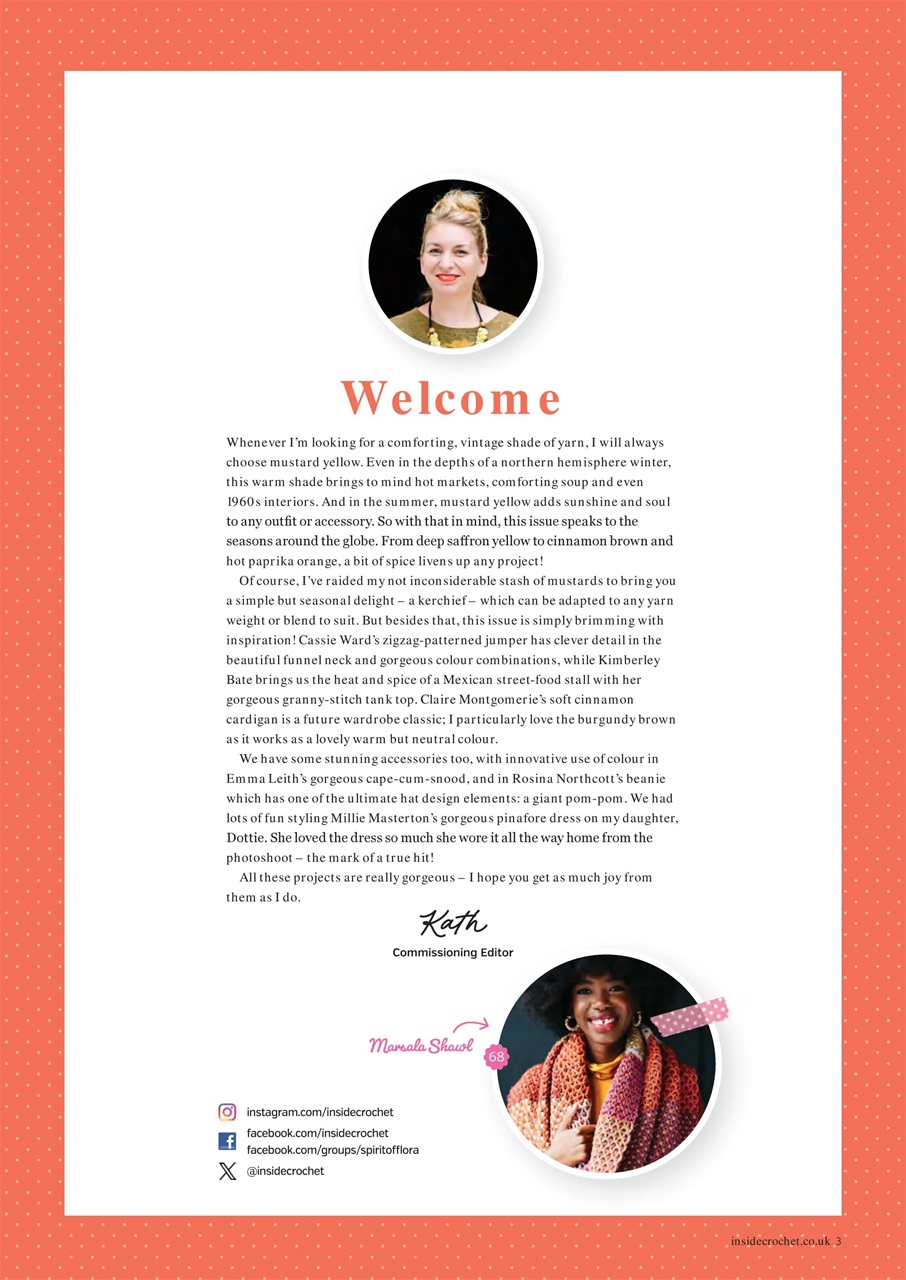 Inside Crochet Magazine Subscriptions and Issue 165 Issue | Pocketmags