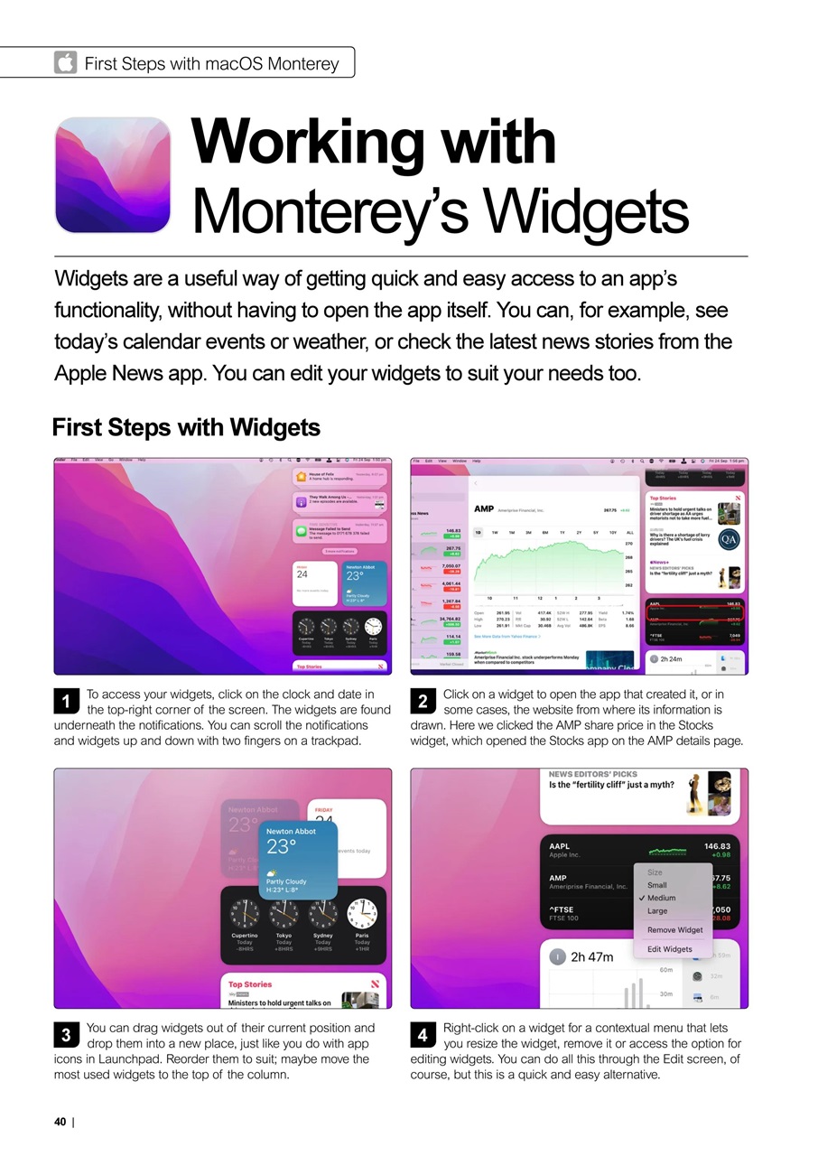 macOS Monterey The Complete Manual Magazine Subscriptions and Winter ...