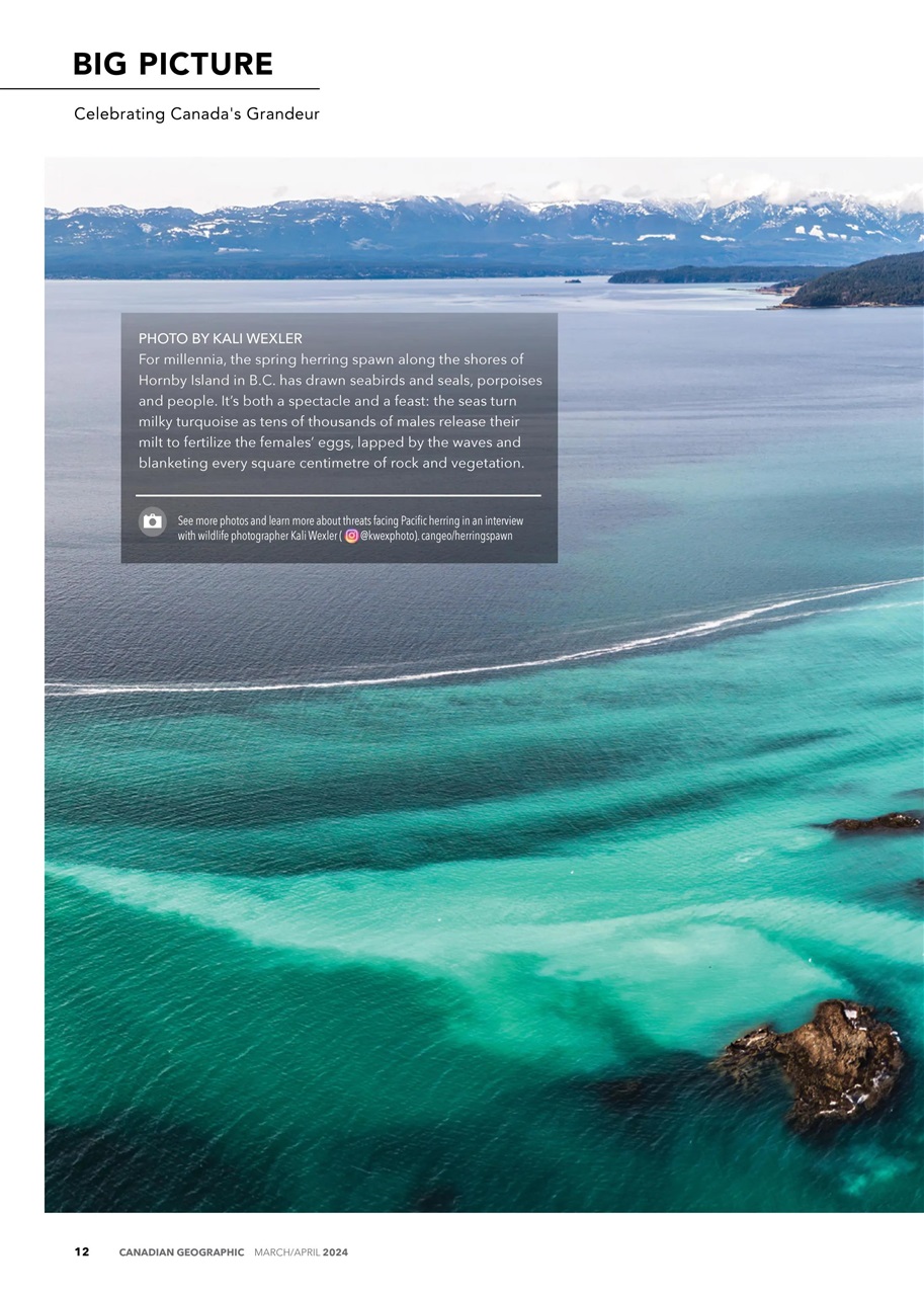 Canadian Geographic Magazine Subscriptions and March/April 2024 Issue ...