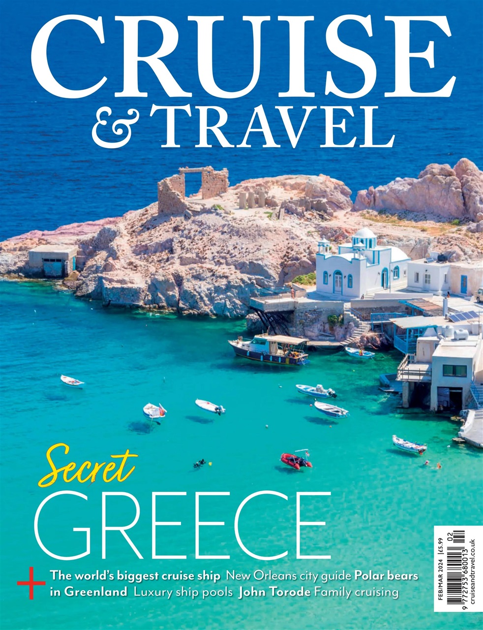 Cruise & Travel Magazine Subscriptions and Feb/Mar 2024 Issue | Pocketmags