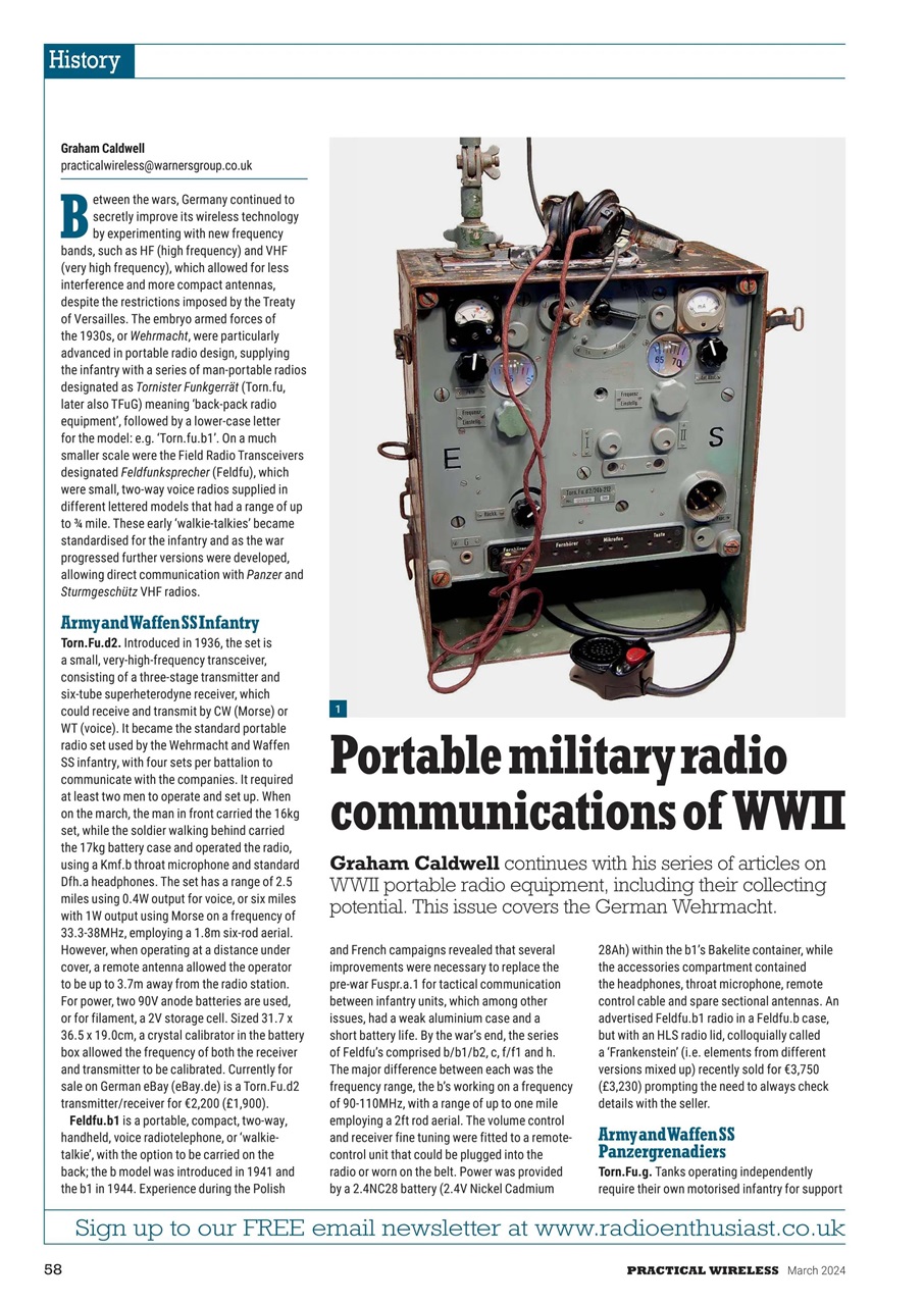 Practical Wireless Magazine Subscriptions and March 2024 Issue | Pocketmags