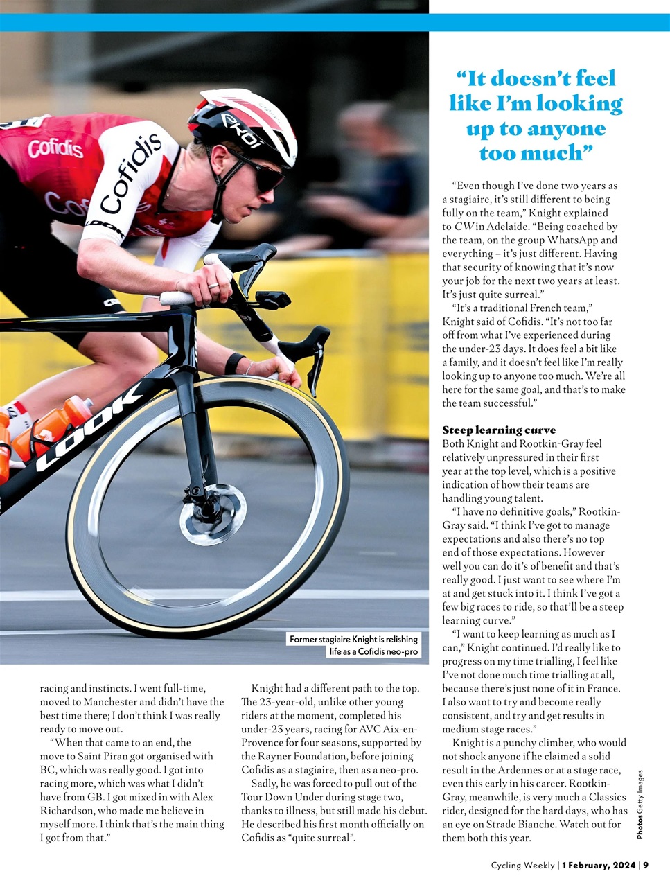 Cycling Weekly Magazine - 1 Feb 2024 Back Issue