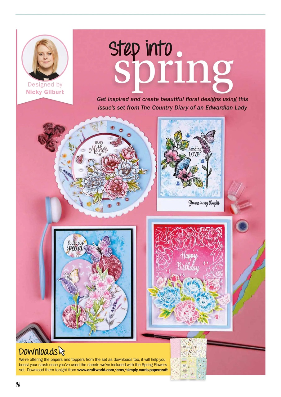 Simply Cards & Papercraft Magazine Subscriptions and Issue 254 Issue ...