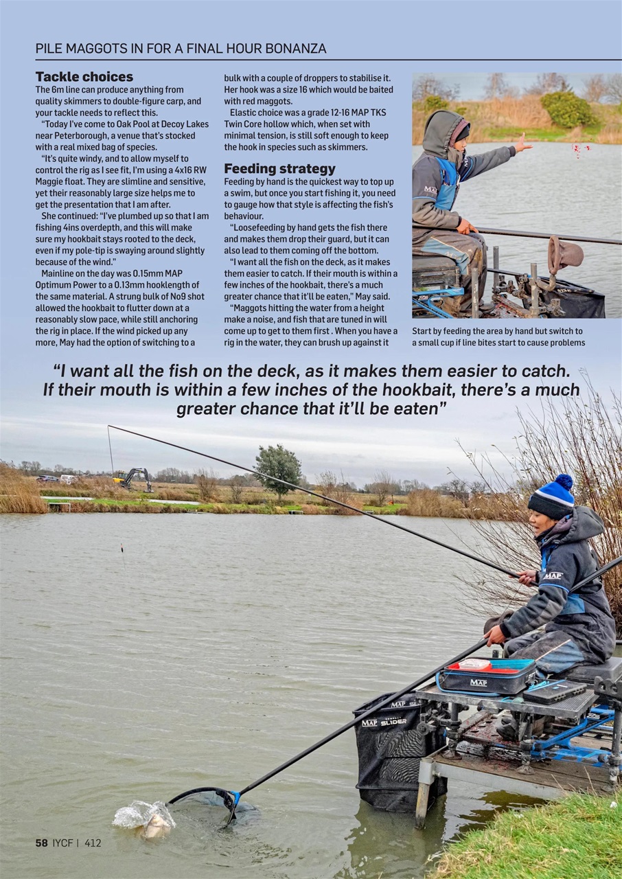 Improve Your Coarse Fishing Magazine - 412 Back Issue