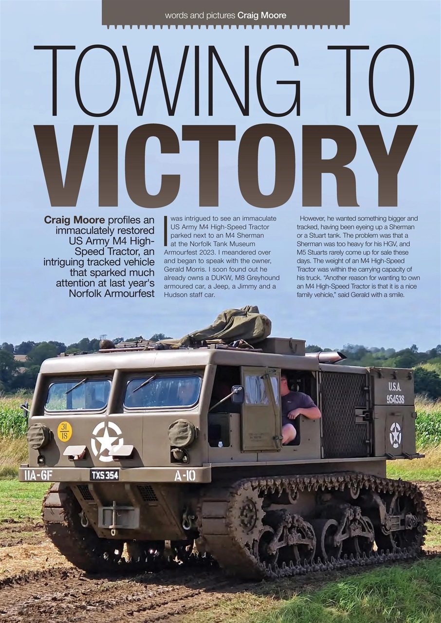 Classic Military Vehicle Magazine - March 2024 Back Issue