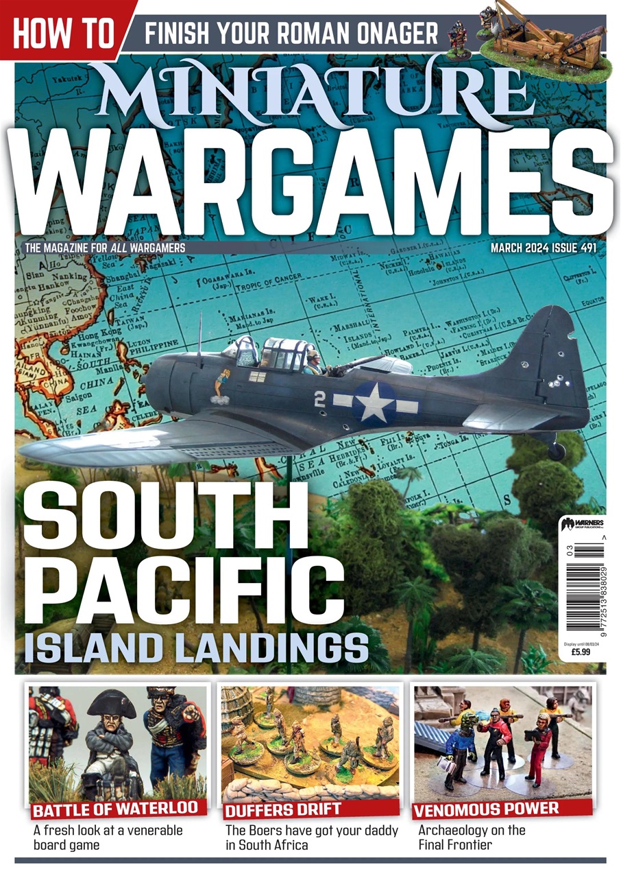 Miniature Wargames Magazine Subscriptions and March 2024 [491] Issue ...