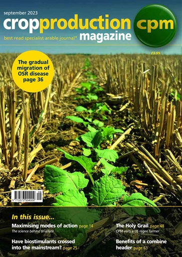 Crop Production Magazine - September 2023 Back Issue