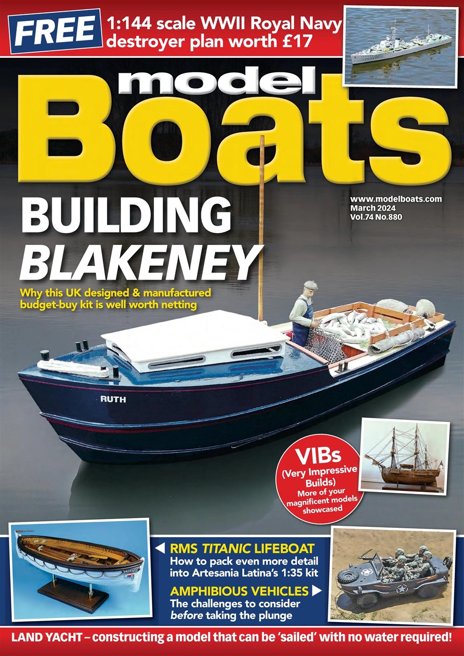 Model Boats Magazine Subscriptions and March 2024 Issue | Pocketmags