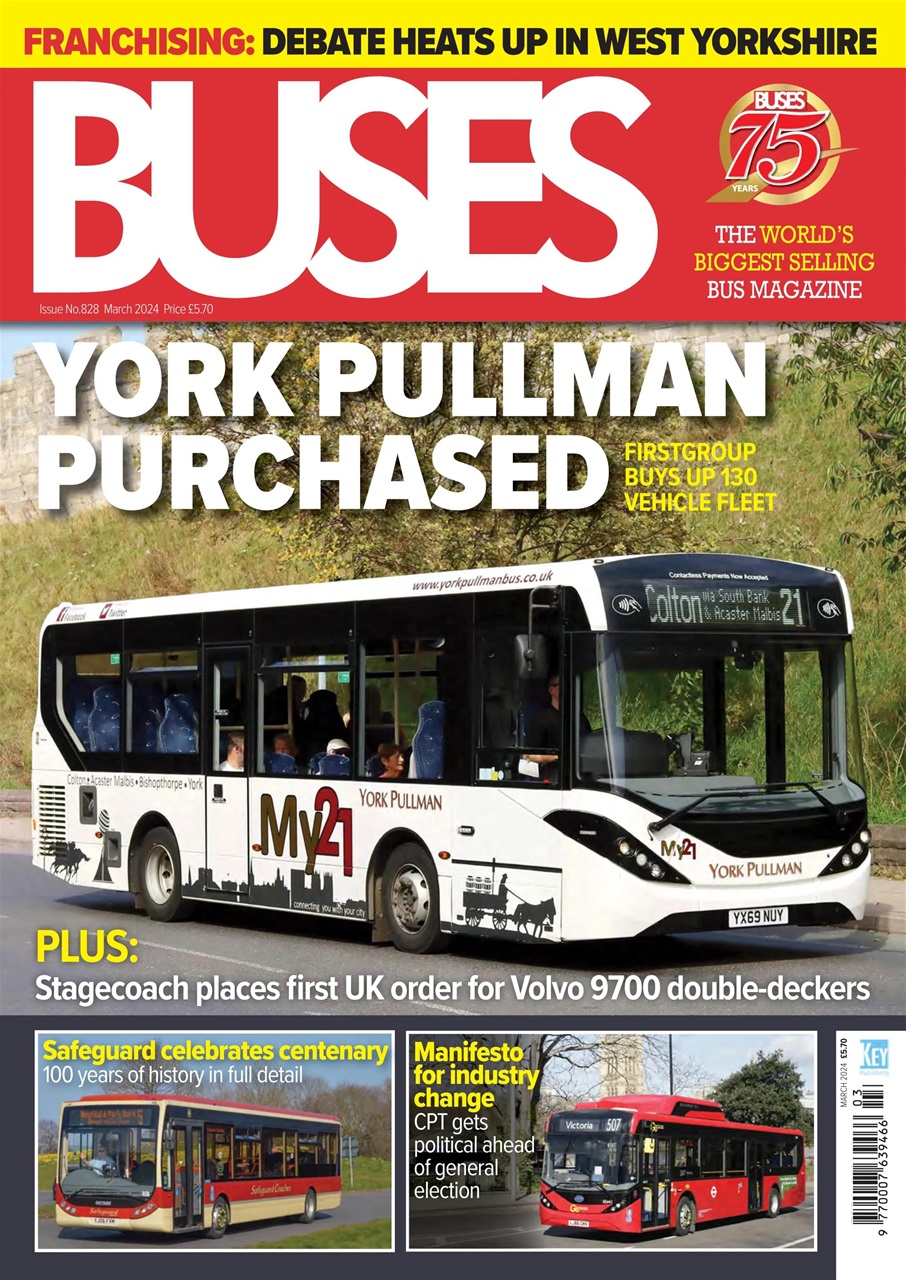 Buses Magazine Subscriptions and March 2024 Issue | Pocketmags
