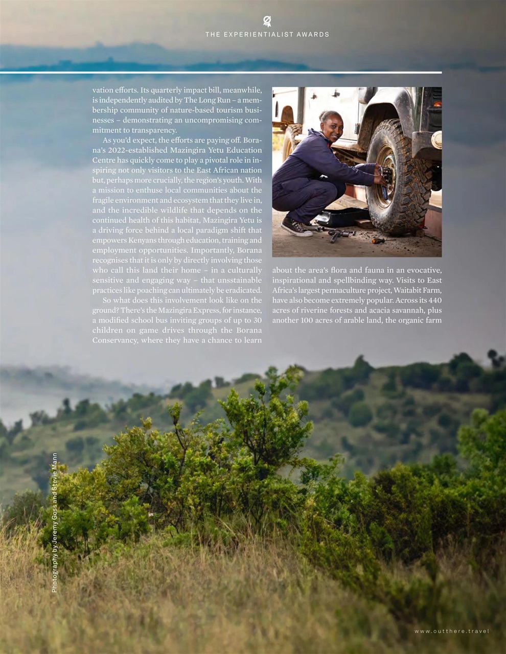 OutThere Magazine Subscriptions and #24 The Experientialist Awards ...