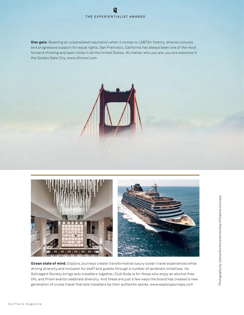 OutThere Magazine Subscriptions and #24 The Experientialist Awards ...