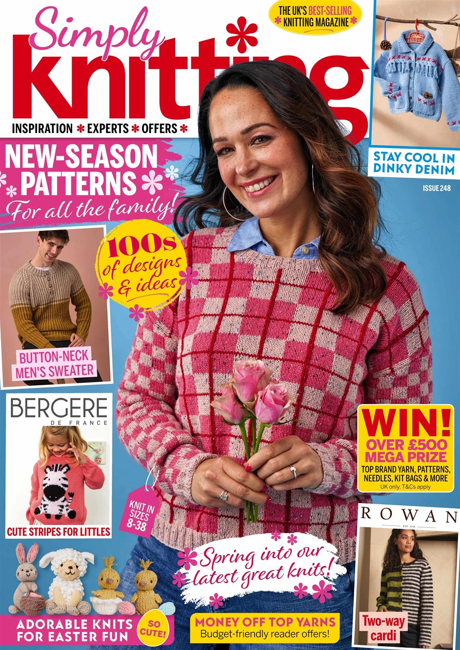 Simply Knitting Magazine - March 2024 Back Issue