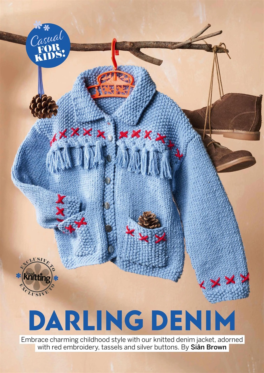 Simply Knitting Magazine - March 2024 Back Issue