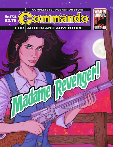 Commando Magazine - 5725 Back Issue