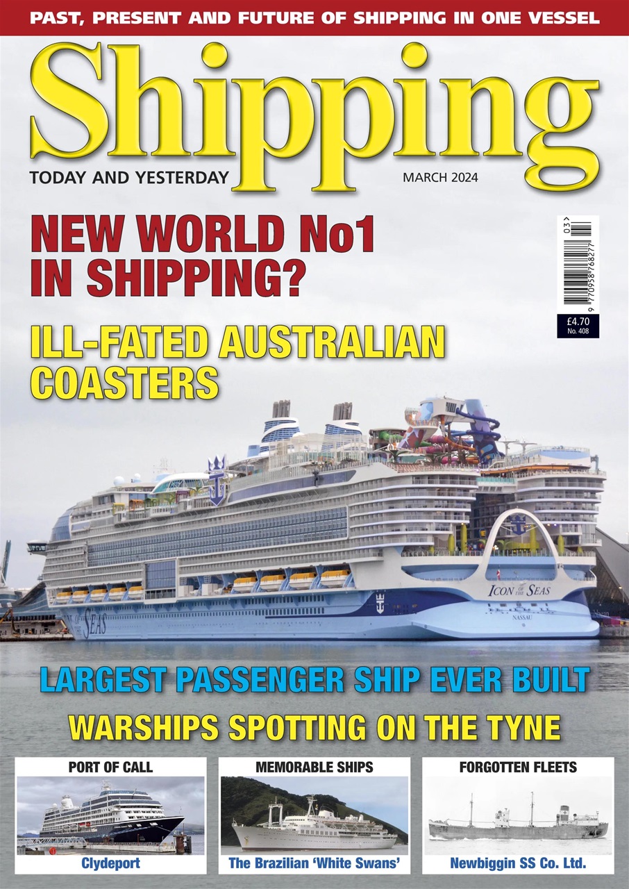 Shipping Today & Yesterday Magazine - March 2024 Back Issue