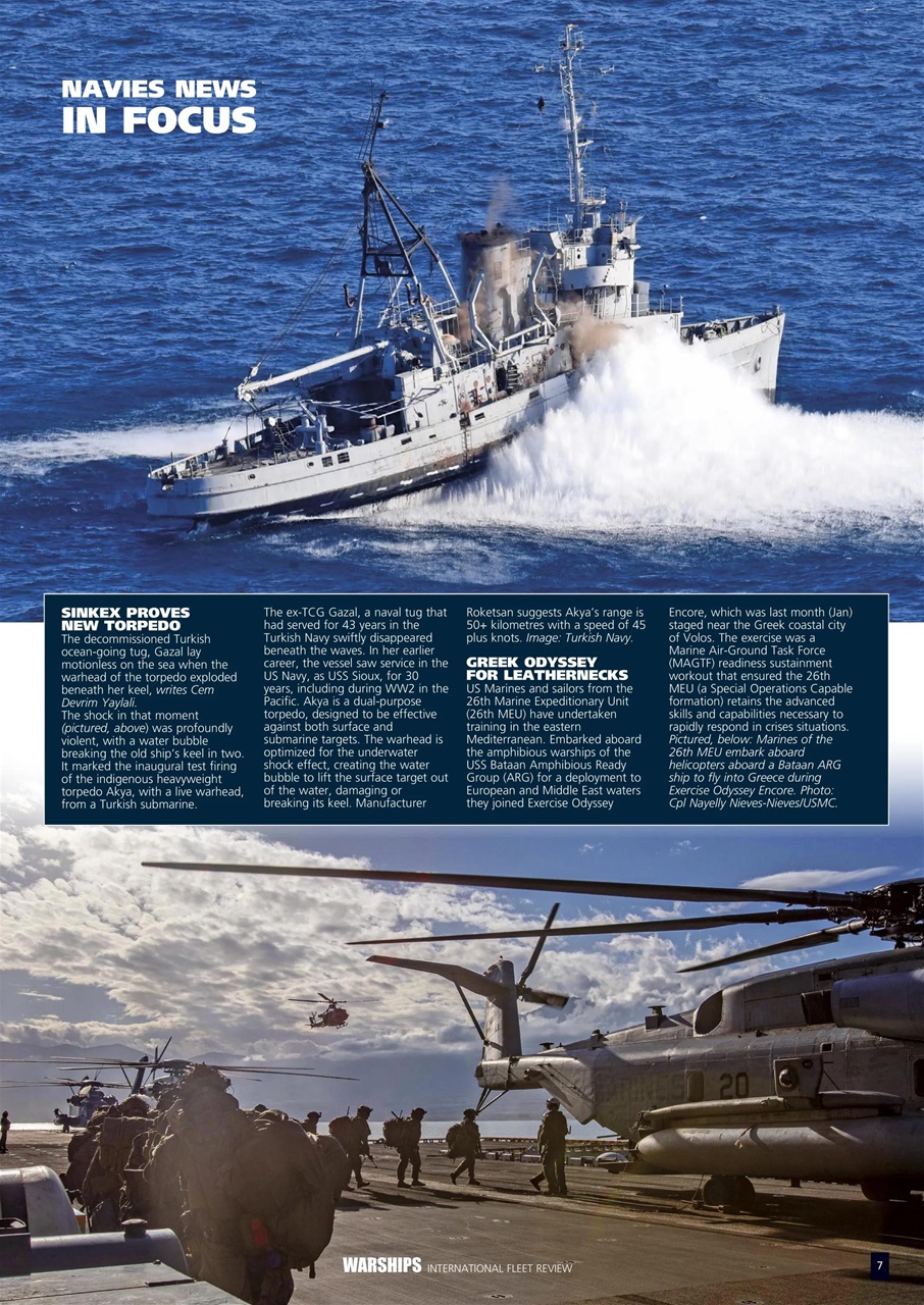 Warships International Fleet Review Magazine Subscriptions and March ...