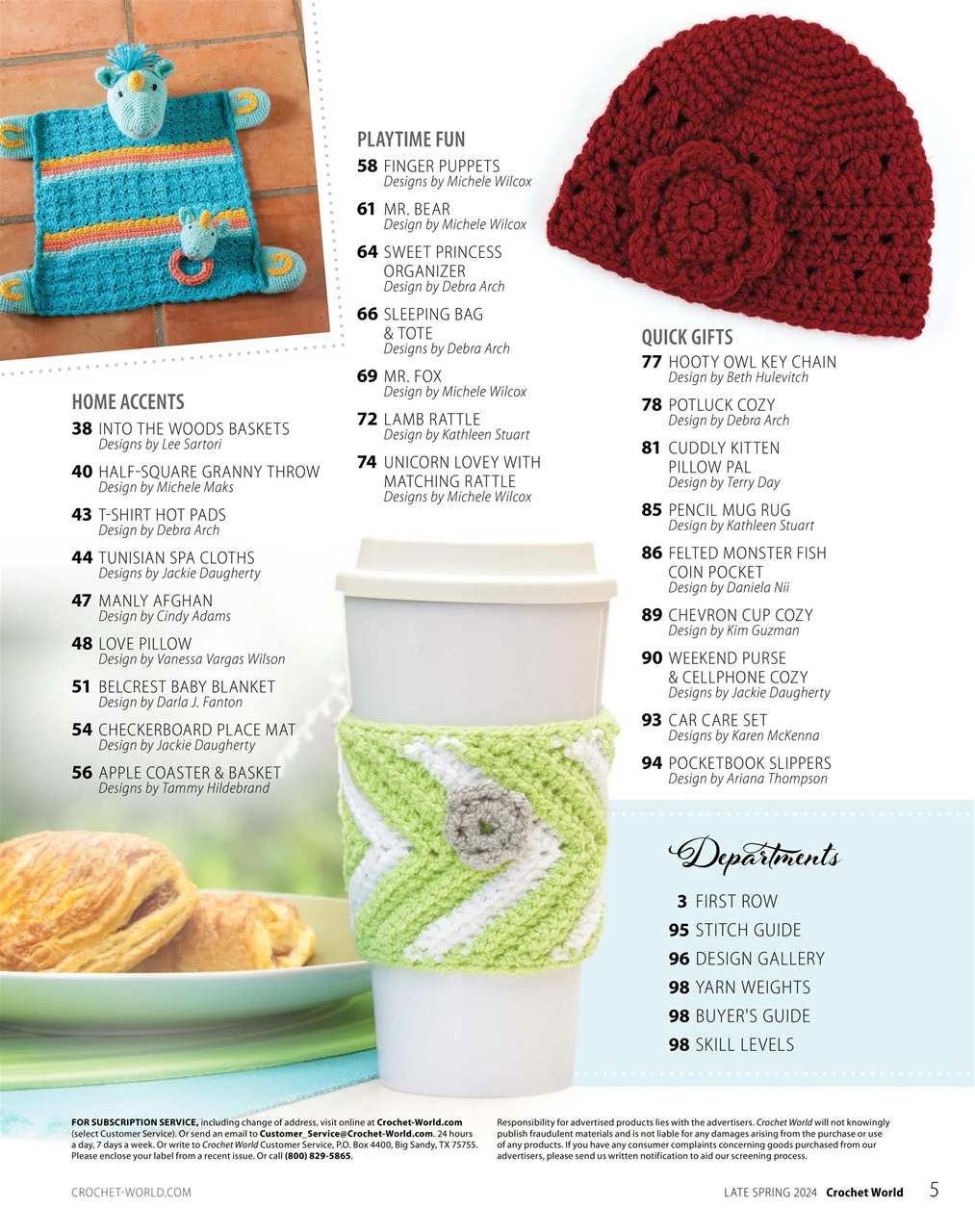Crochet World Magazine - Late Spring 2024 Special Issue