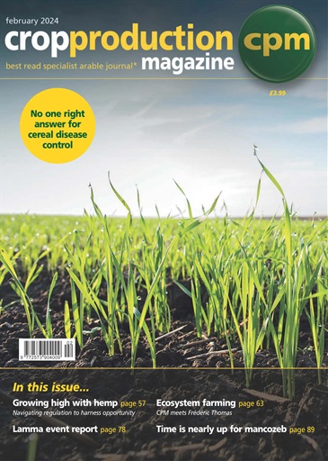 Crop Production Magazine - February 2024 Zurück Ausgabe