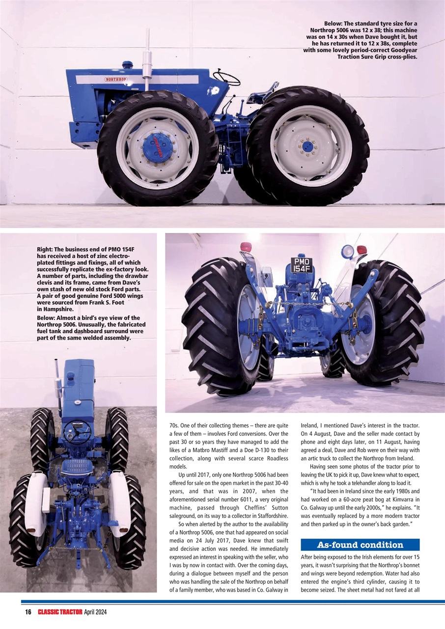 Classic Tractor Magazine Subscriptions and April 2024 Issue | Pocketmags