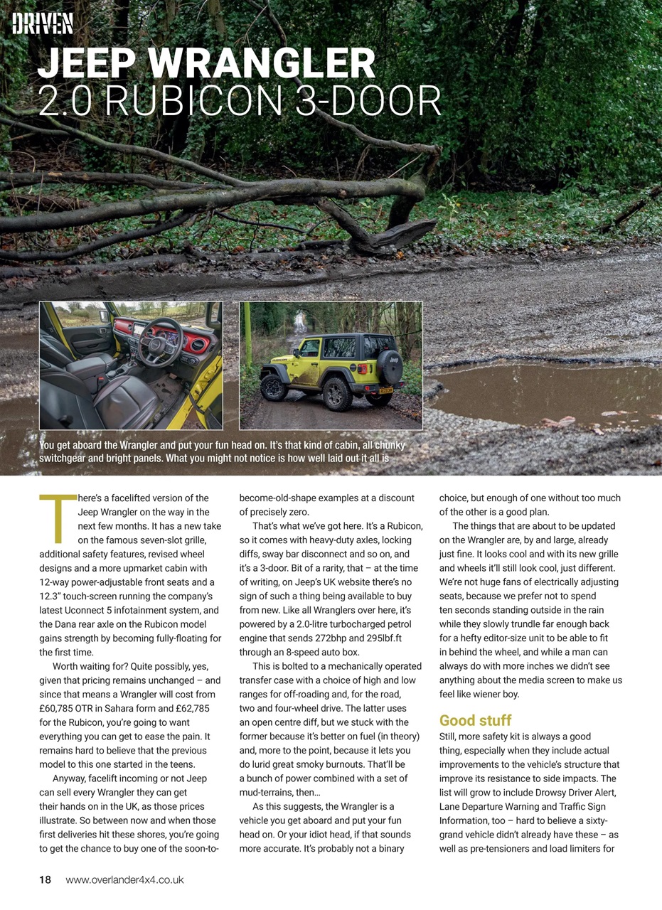 Overlander 4X4 Magazine - March 2024 Back Issue