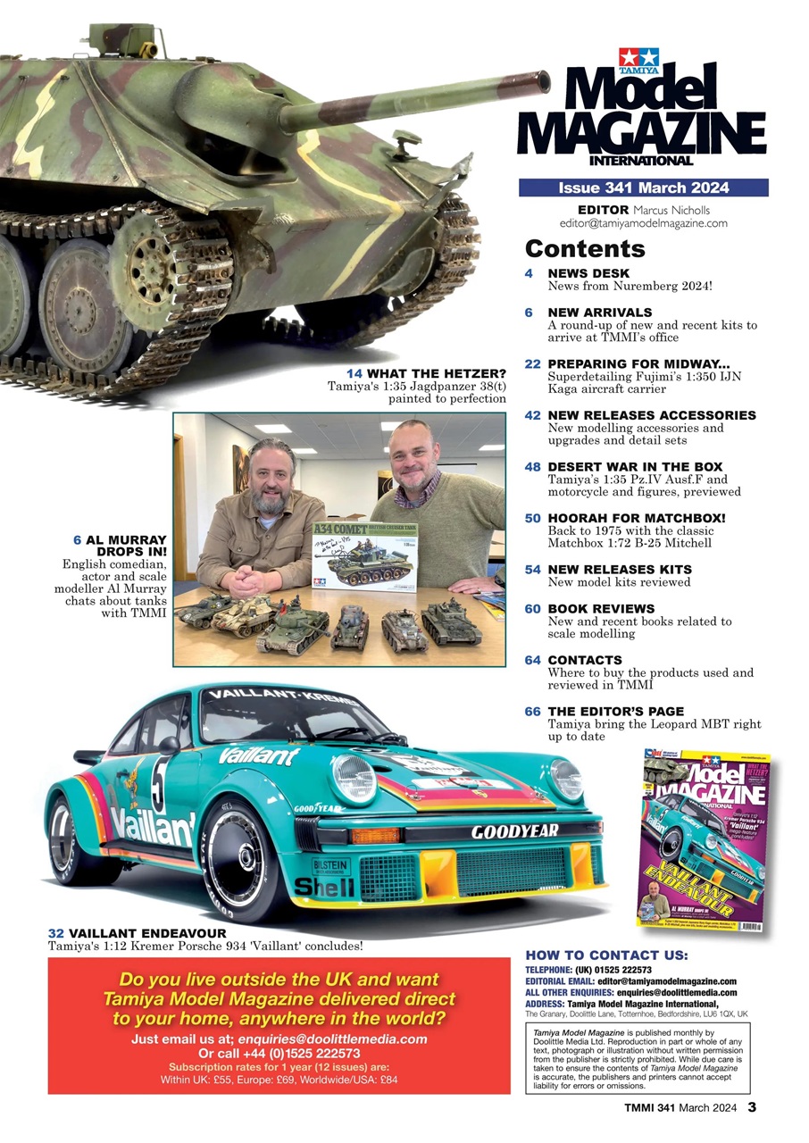 Tamiya Model Magazine Subscriptions and 341 Issue | Pocketmags