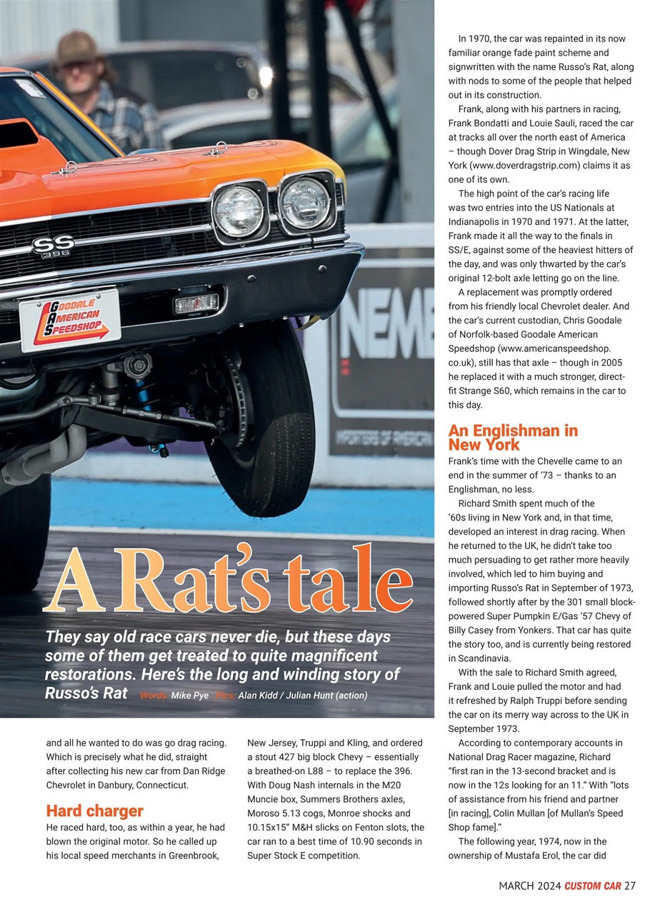 Custom Car Magazine - March 2024 Back Issue