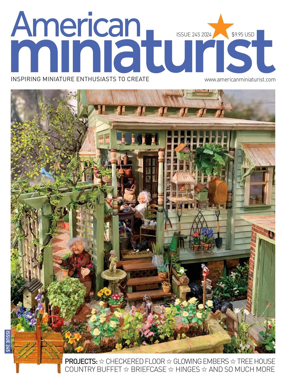 American Miniaturist Magazine Subscriptions and Issue 245 Issue ...
