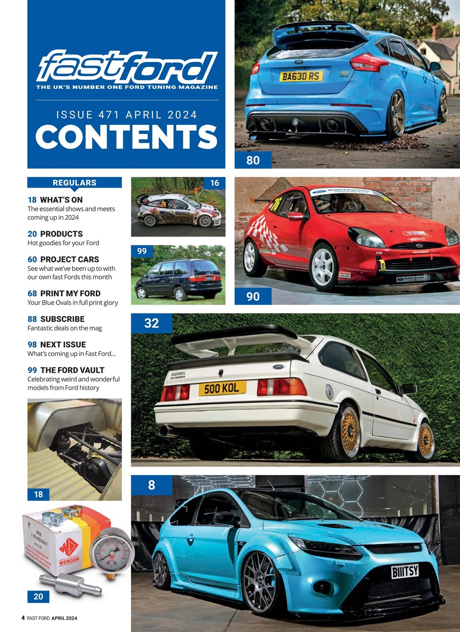 Fast Ford Magazine Subscriptions and Apr-24 Issue | Pocketmags