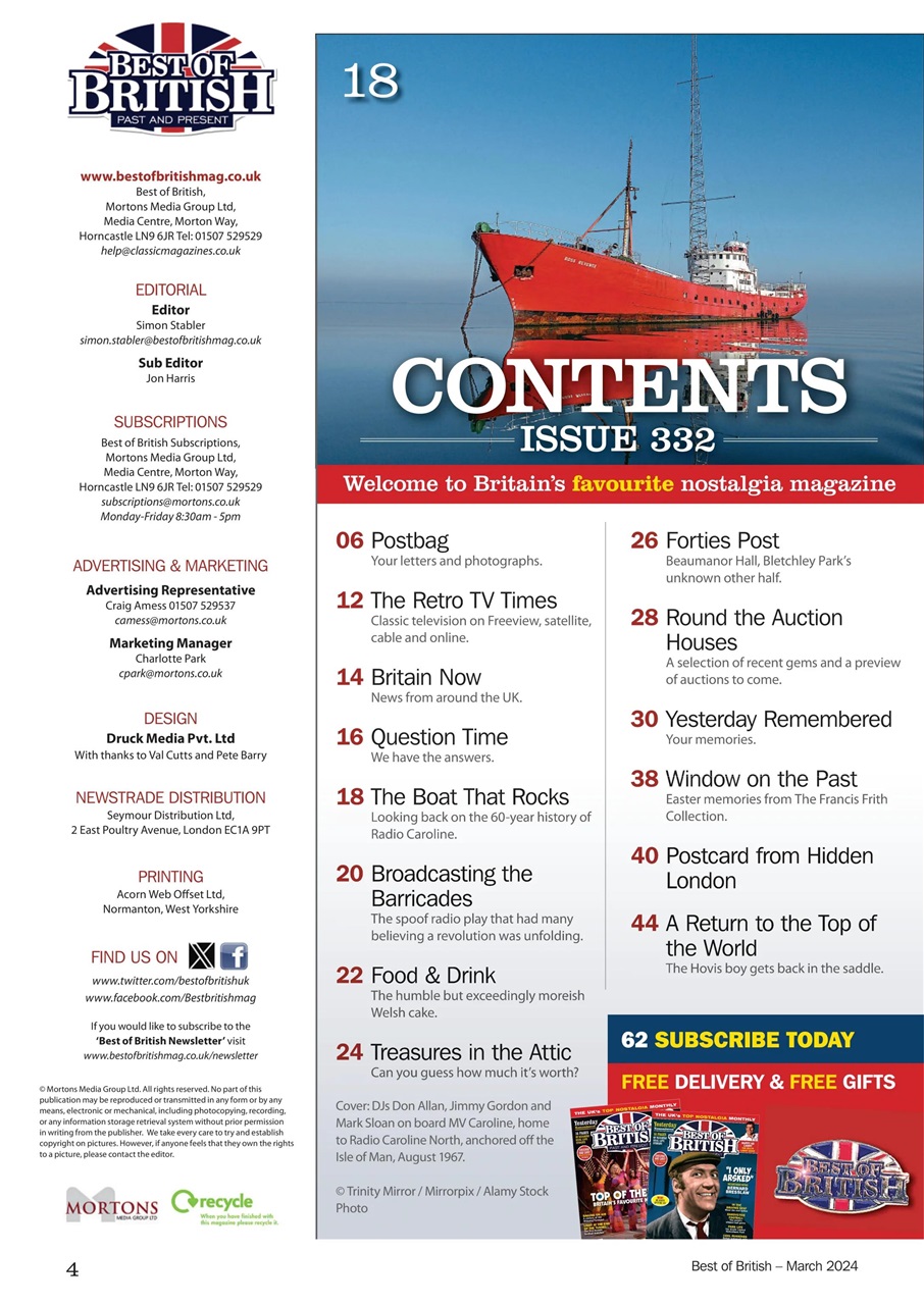 Best of British Magazine Subscriptions and March 2024 Issue | Pocketmags