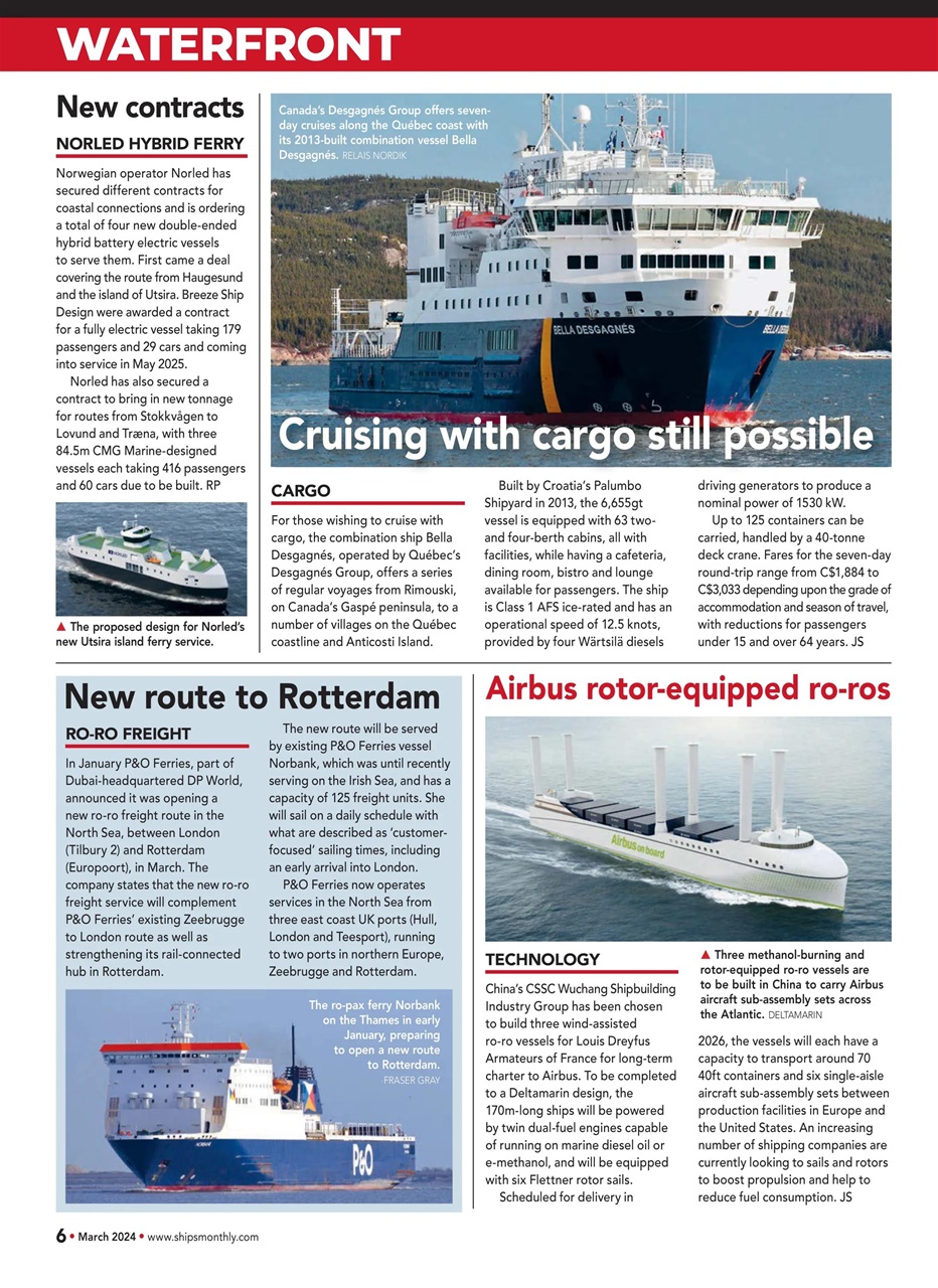 Ships Monthly Magazine Subscriptions and Mar-24 Issue | Pocketmags