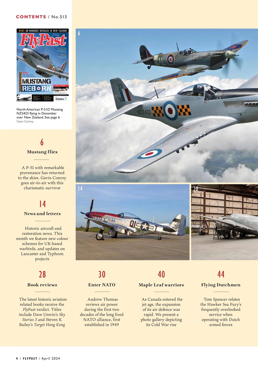 FlyPast Magazine Subscriptions and April 2024 Issue | Pocketmags