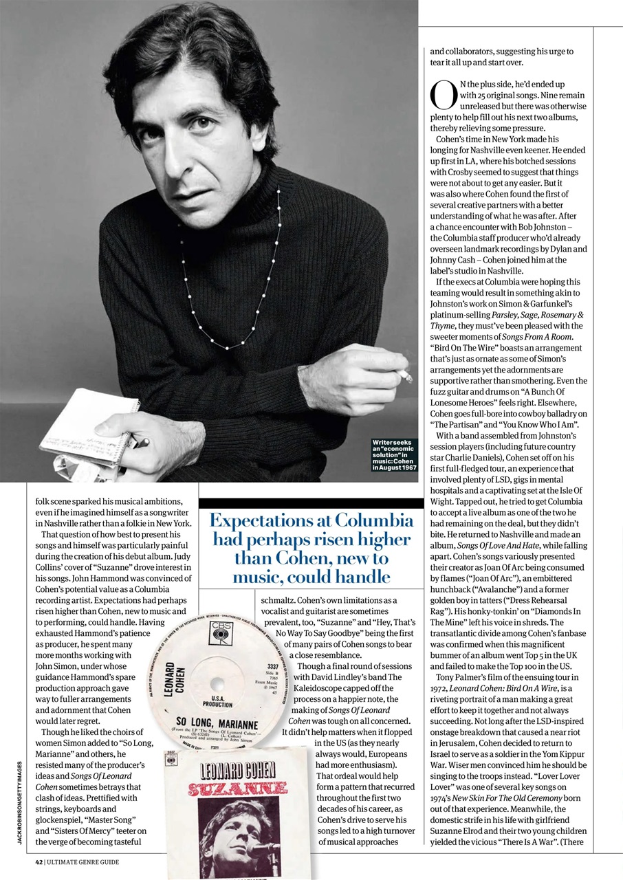 Uncut The Archive Collection Magazine - Ultimate Genre Guide - Singer ...