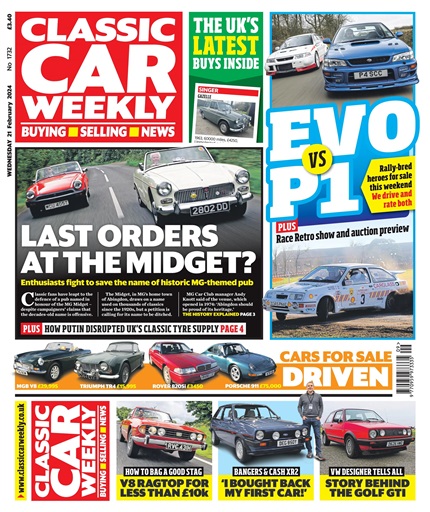 Classic Car Weekly Magazine - 21-Feb-2024 Edición anterior