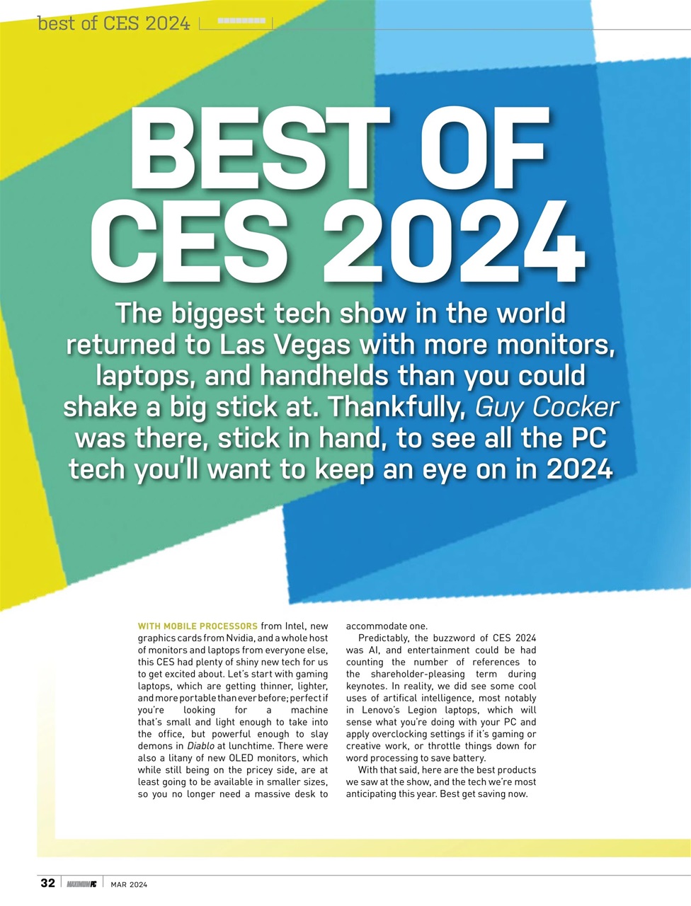 Maximum PC Magazine Subscriptions and March 2024 Issue | Pocketmags